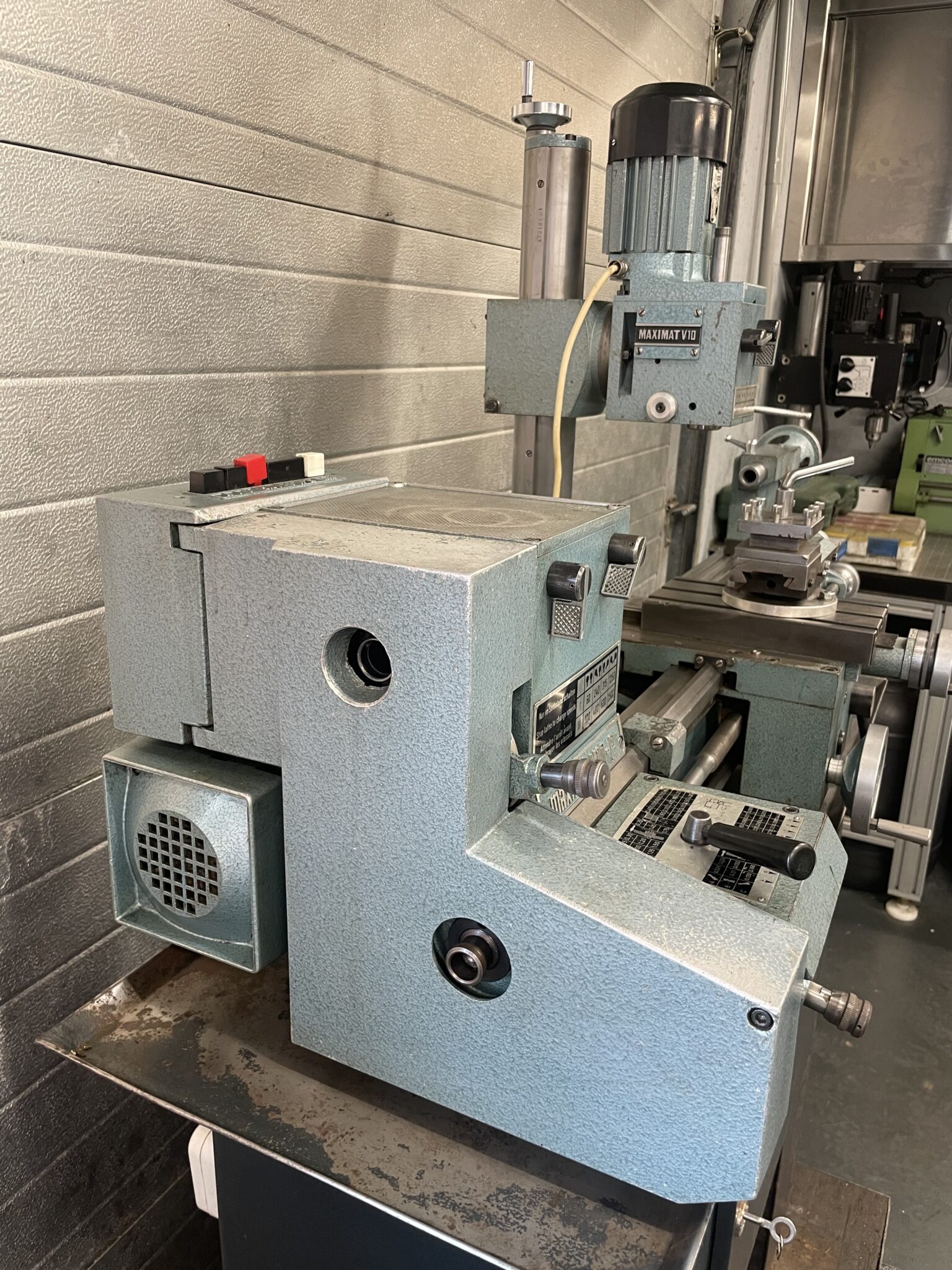 Emco Maximat V10-P + Milling Attachment – The Lathe Company